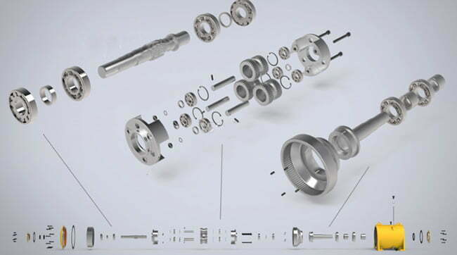 What are the advantages of 3 stage planetary gearbox?