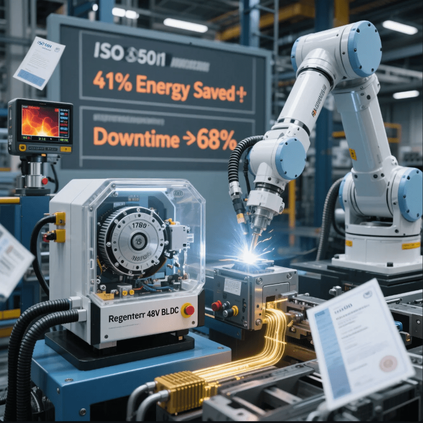 Brushless DC Motors for Industrial Use: Save Energy, Save Costs