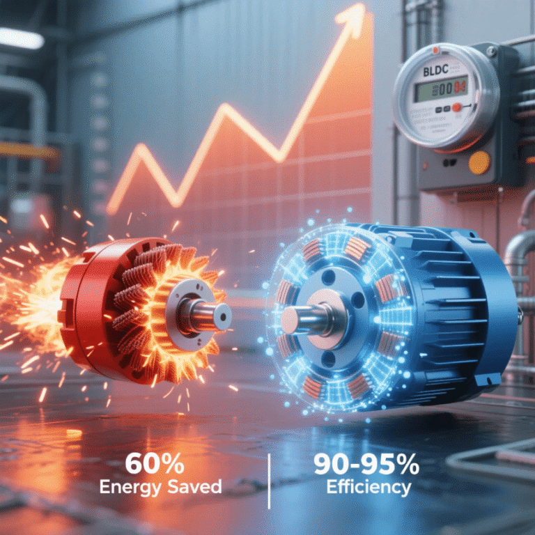 Brushless DC Motors for Industrial Use: Save Energy, Save Costs