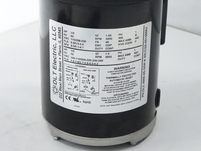 How to read a motor nameplate for Easy Replacement