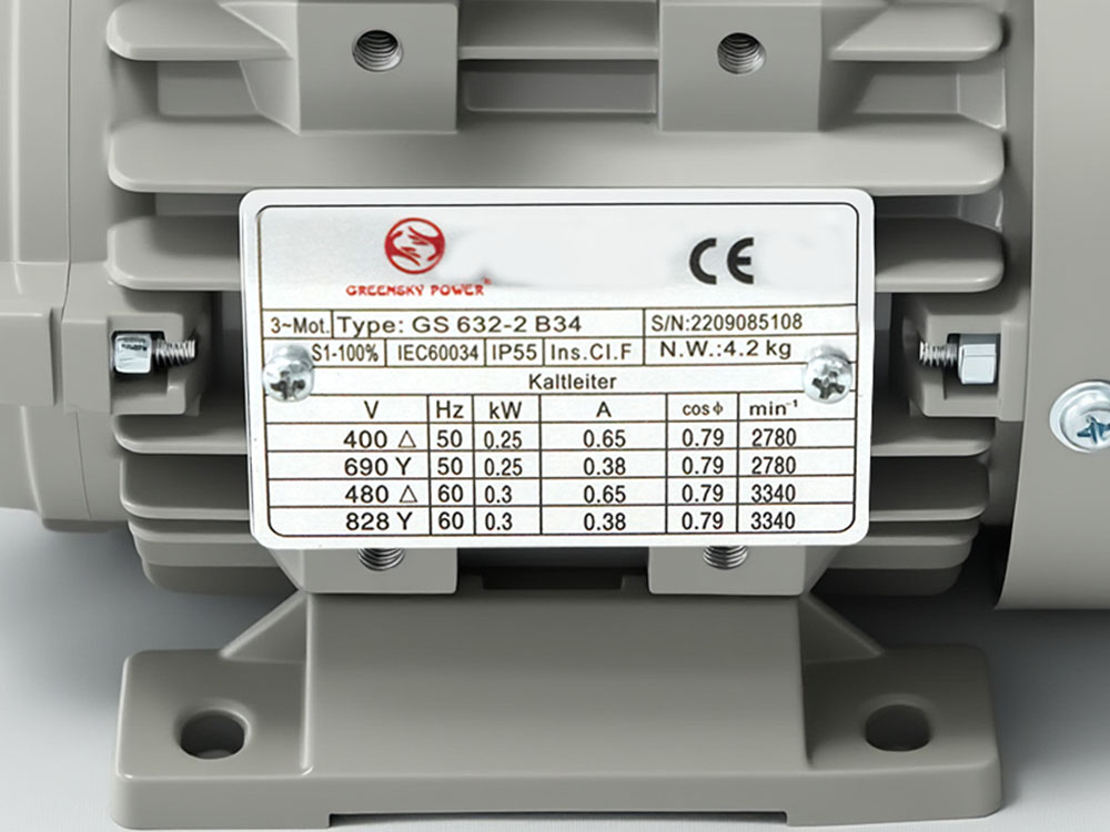 How to read a motor nameplate for Easy Replacement