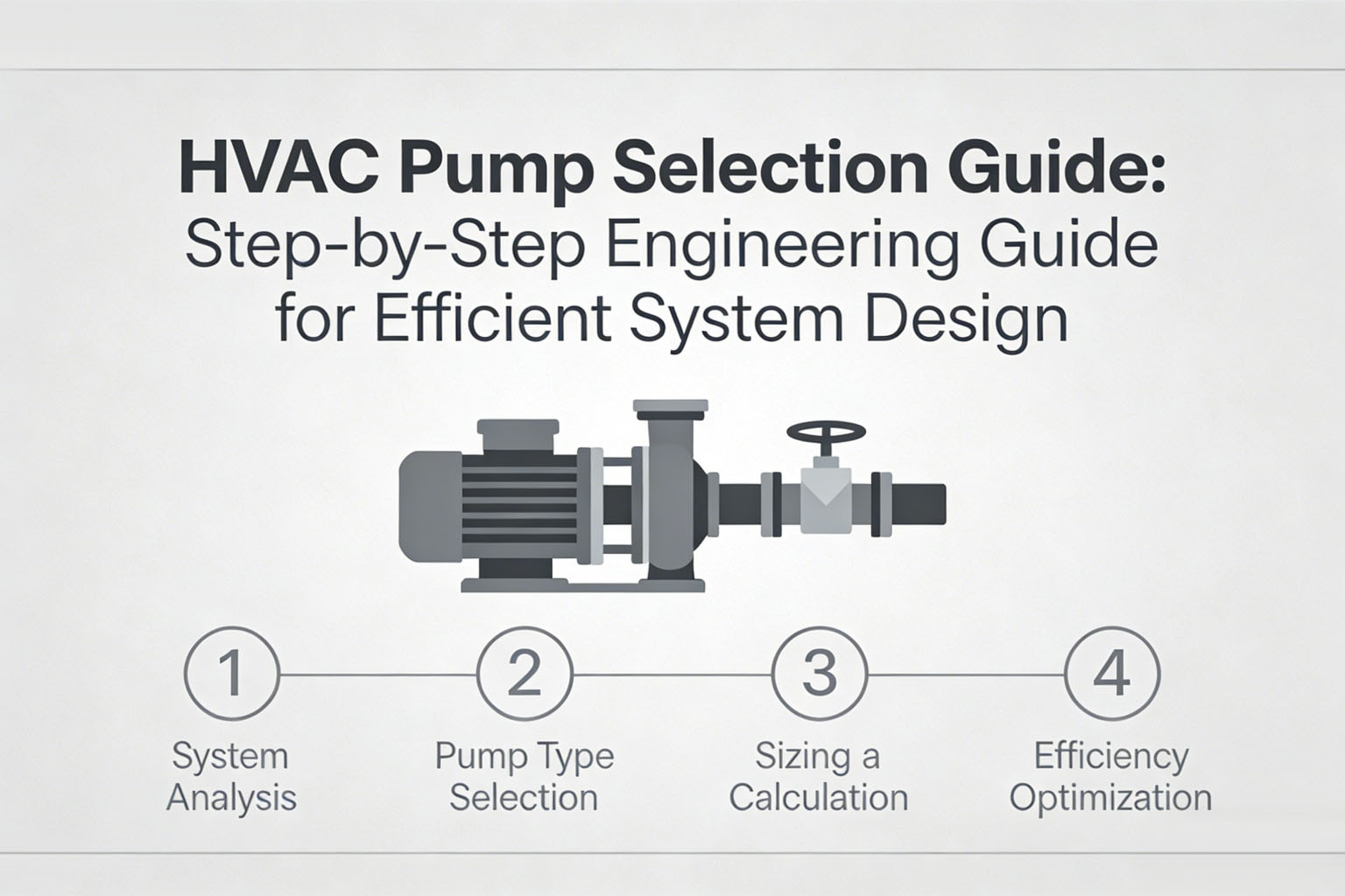 HVAC Pump Selection Guide: Step-by-Step Engineering Guide
