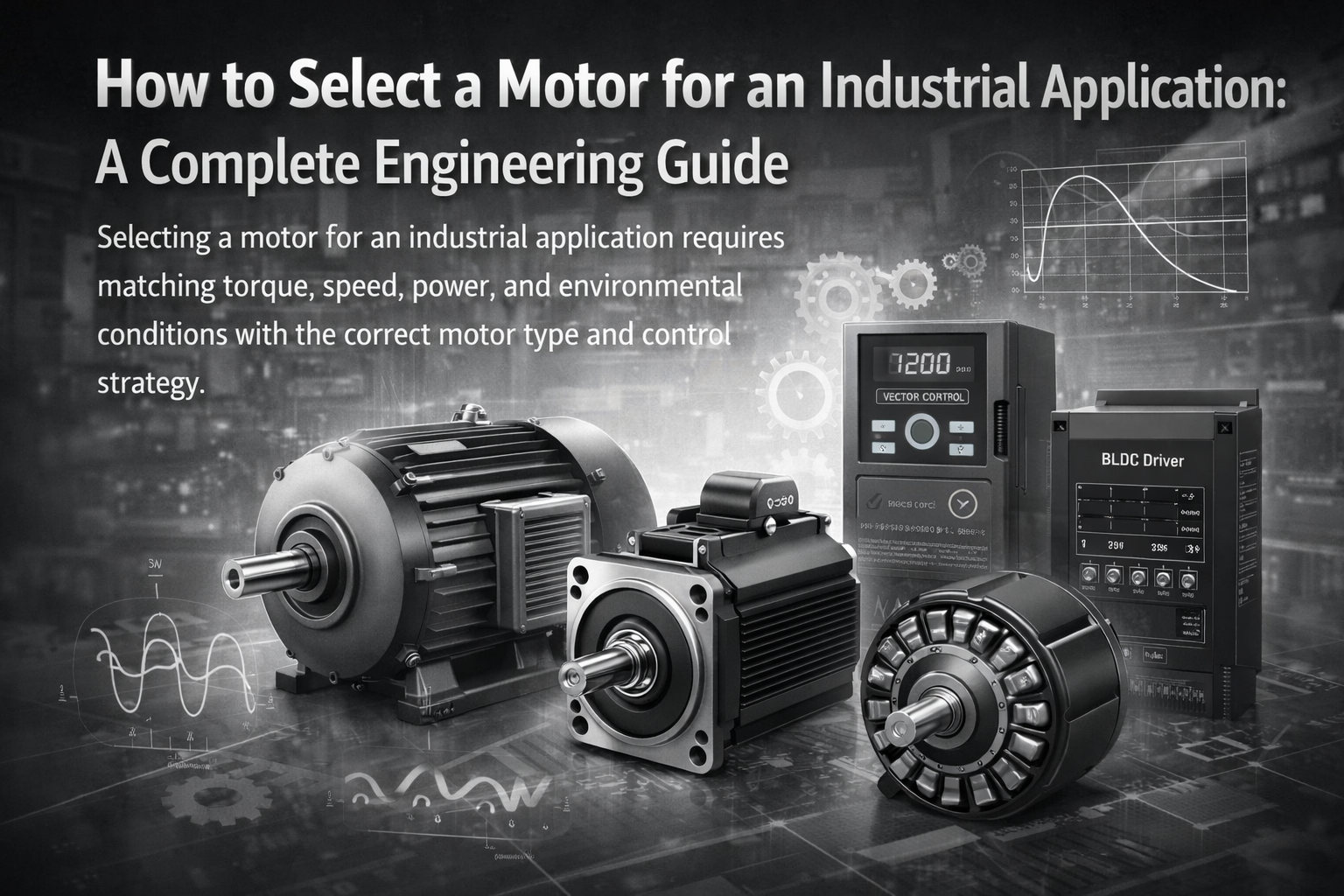 How to Select a Motor for an Industrial Application