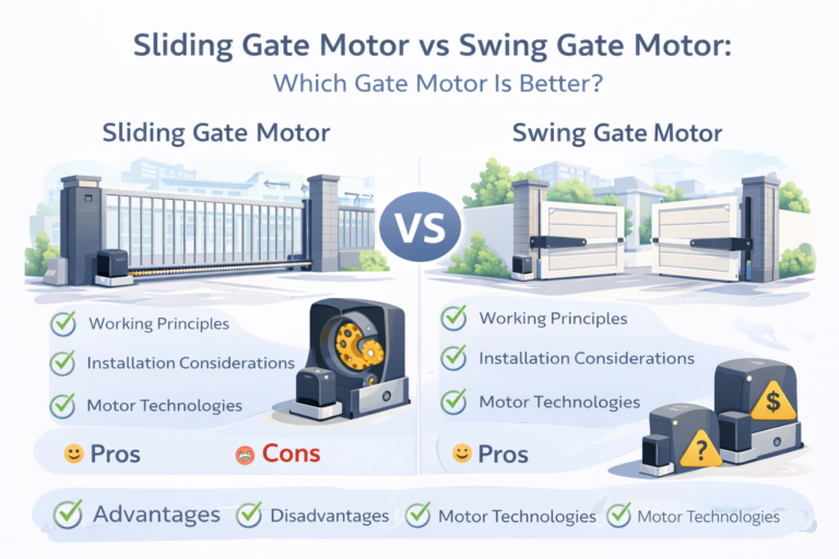 Sliding Gate Motor vs Swing Gate Motor: Which Gate Motor Is Better?