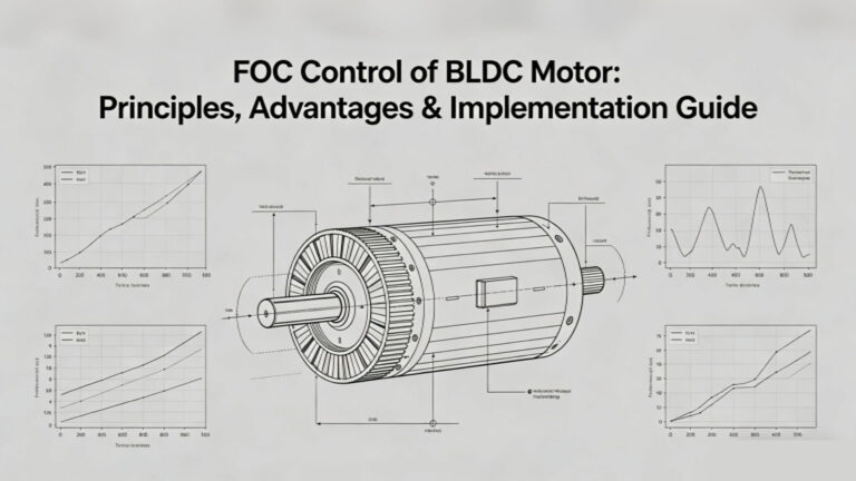 FOC Control of BLDC Motor: Principles, Advantages & Implementation ...
